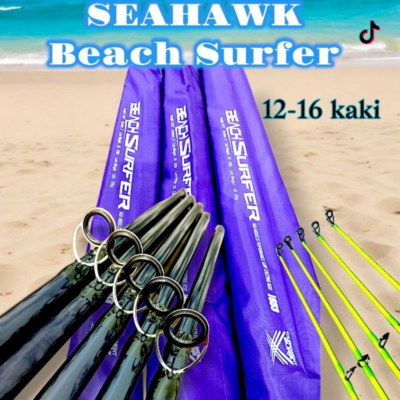 Joran pantai 12 kaki Rod Surf SEAHAWK Beach Surfer joran pancing ...