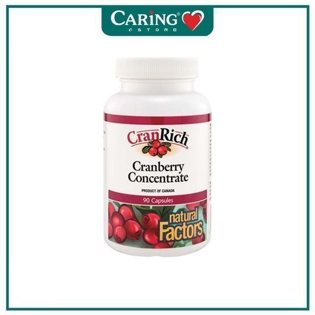 NATURAL FACTORS CRANRICH CRANBERRY CONCENTRATE 90S | Shopee Malaysia