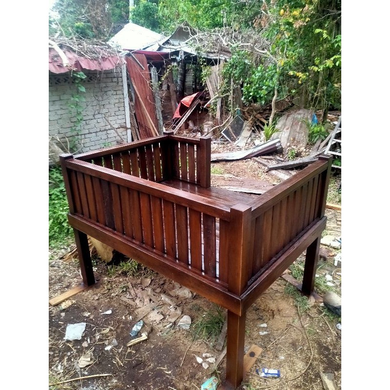 Pangkin Kayu Solid 6x4 | Shopee Malaysia