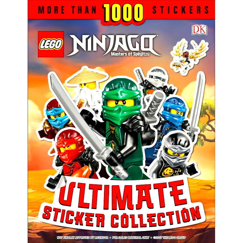 (BX) ULTIMATE STICKER: LEGO NINJAGO (ISBN: 9781465460745) | Shopee Malaysia
