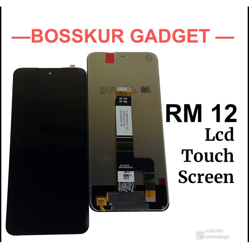 Compatible For REDMi 12 4G5G / 13 / NOTE 12R / POCO M6 PRO 5G LCD TOUCH ...