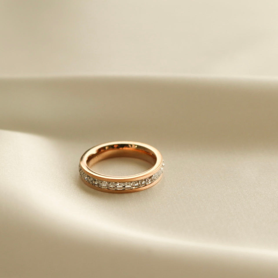 PLENTY Margot Ring Stainless Steel - Rose Gold | Shopee Malaysia
