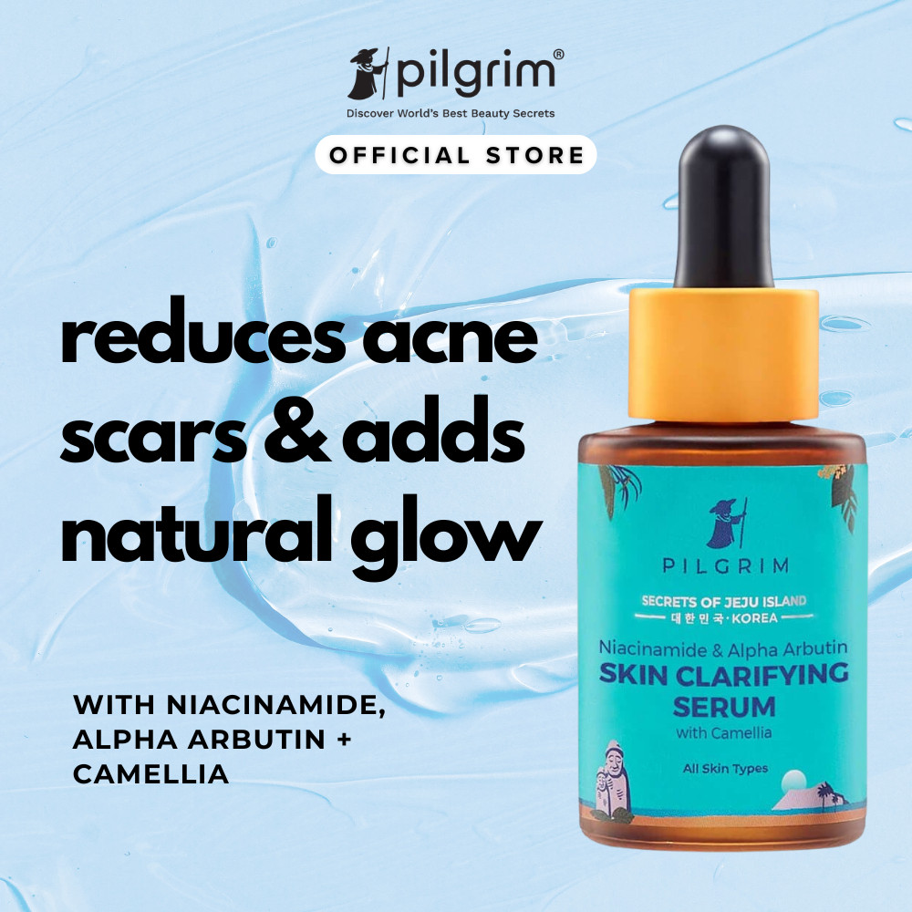 Pilgrim Skin Clarifying Serum 30ml | Niacinamide & Alpha Arbutin ...