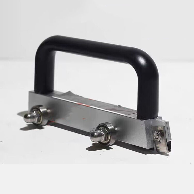 PVC floor slotting knife two-way slotter manual push-pull slotting ...