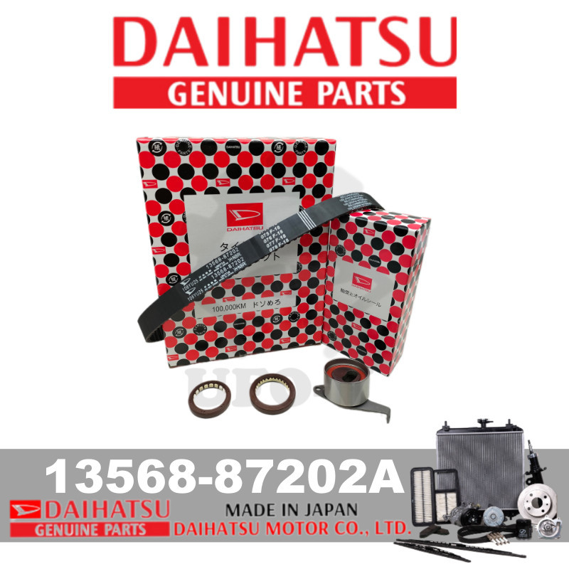 13568-87202A Timing Belt Kit Set for Perodua Viva 660, Kancil Turbo L9 ...
