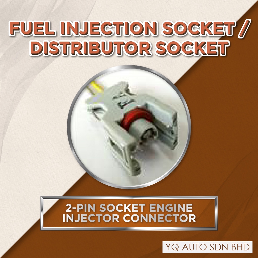 🔥Fuel Injection Socket/Distributor Socket (ADF-G007) - 2-PIN SOCKET ...