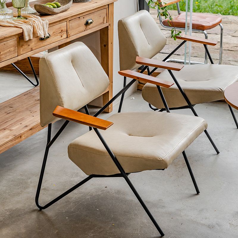 Retro coffee chair wrought iron table chair Sofa Chair milk tea shop ...
