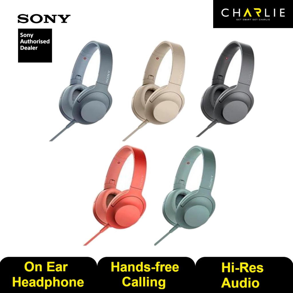 SONY MDR-H600A H.EAR ON 2 HEADPHONES | ORIGINAL SONY MALAYSIA | Shopee ...