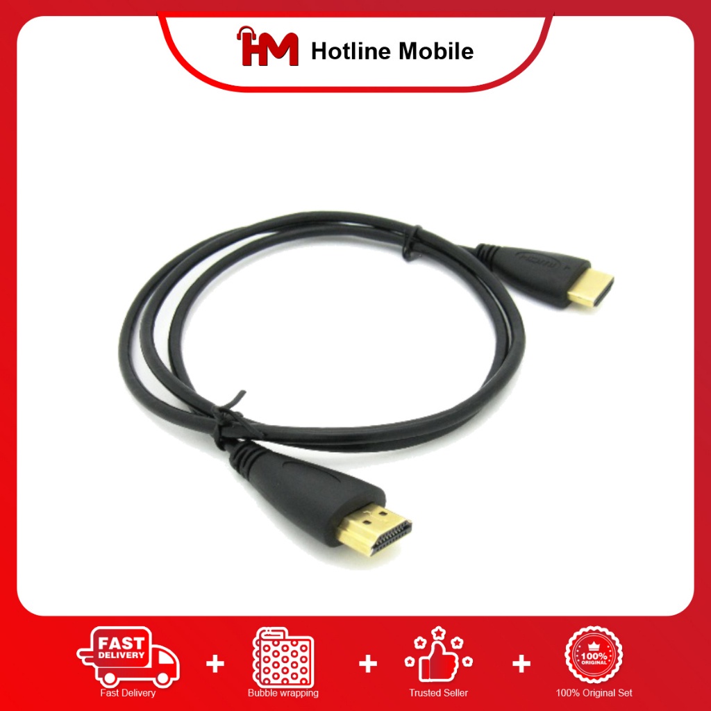 High Speed Quality HDMI Cable - 1.5 Meter / 3 Meter / 5 Meter (HDMI to ...