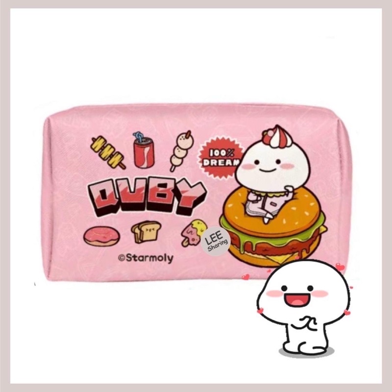Quby multipurpose pouch 乖巧宝宝化妆包 化妆袋 笔袋 铅笔盒 旅行包 分装包 收纳包 | Shopee Malaysia