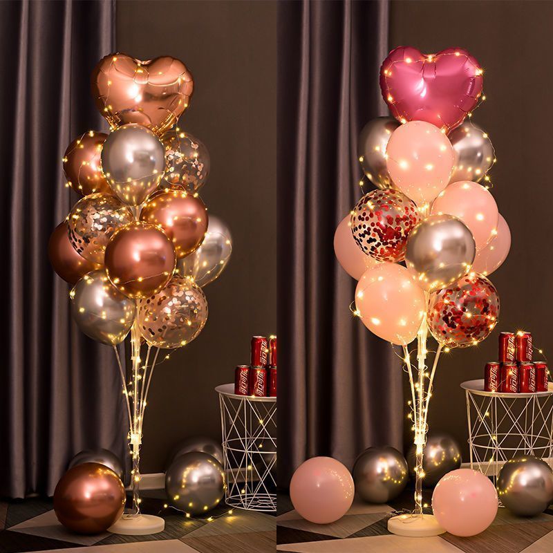 Luminous Floating Column Balloon Decorations Scene Layout Shop Opening ...
