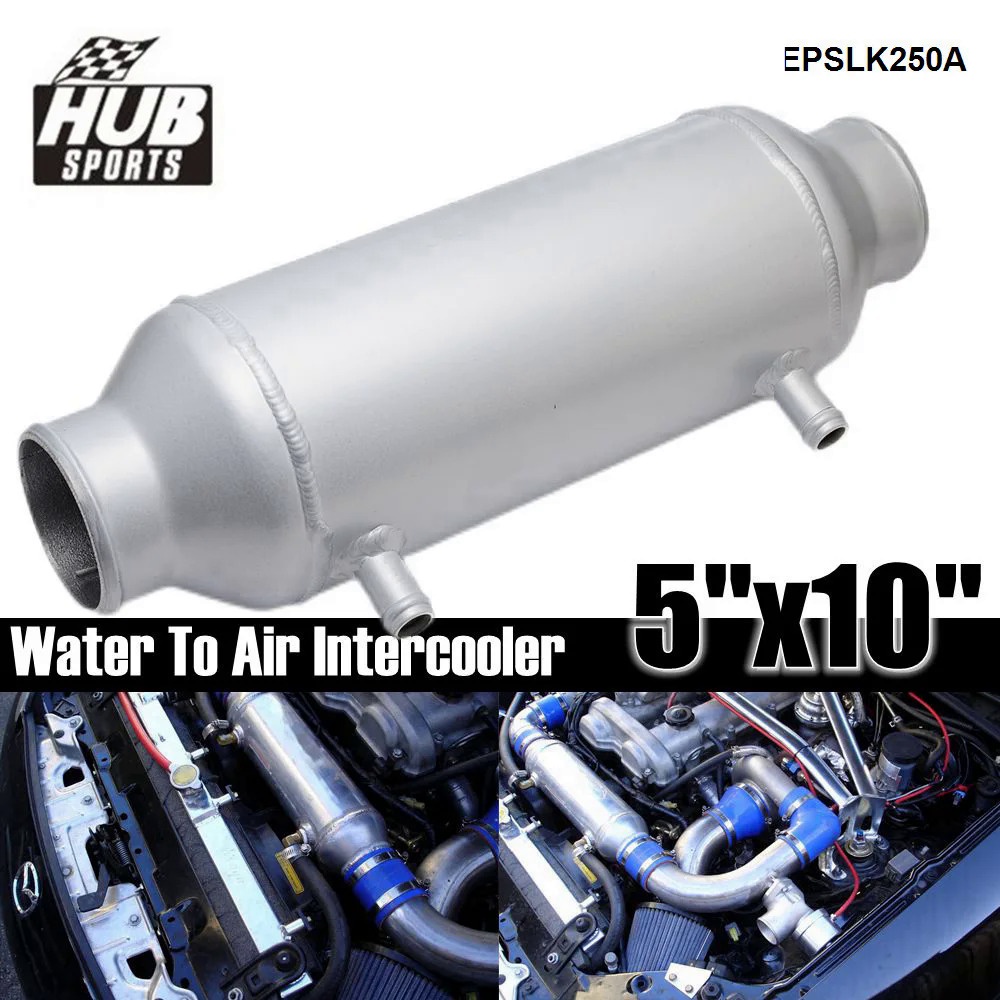 HUB sports 5" x 10" Aluminum Water to Air Water Liquid To Air ...