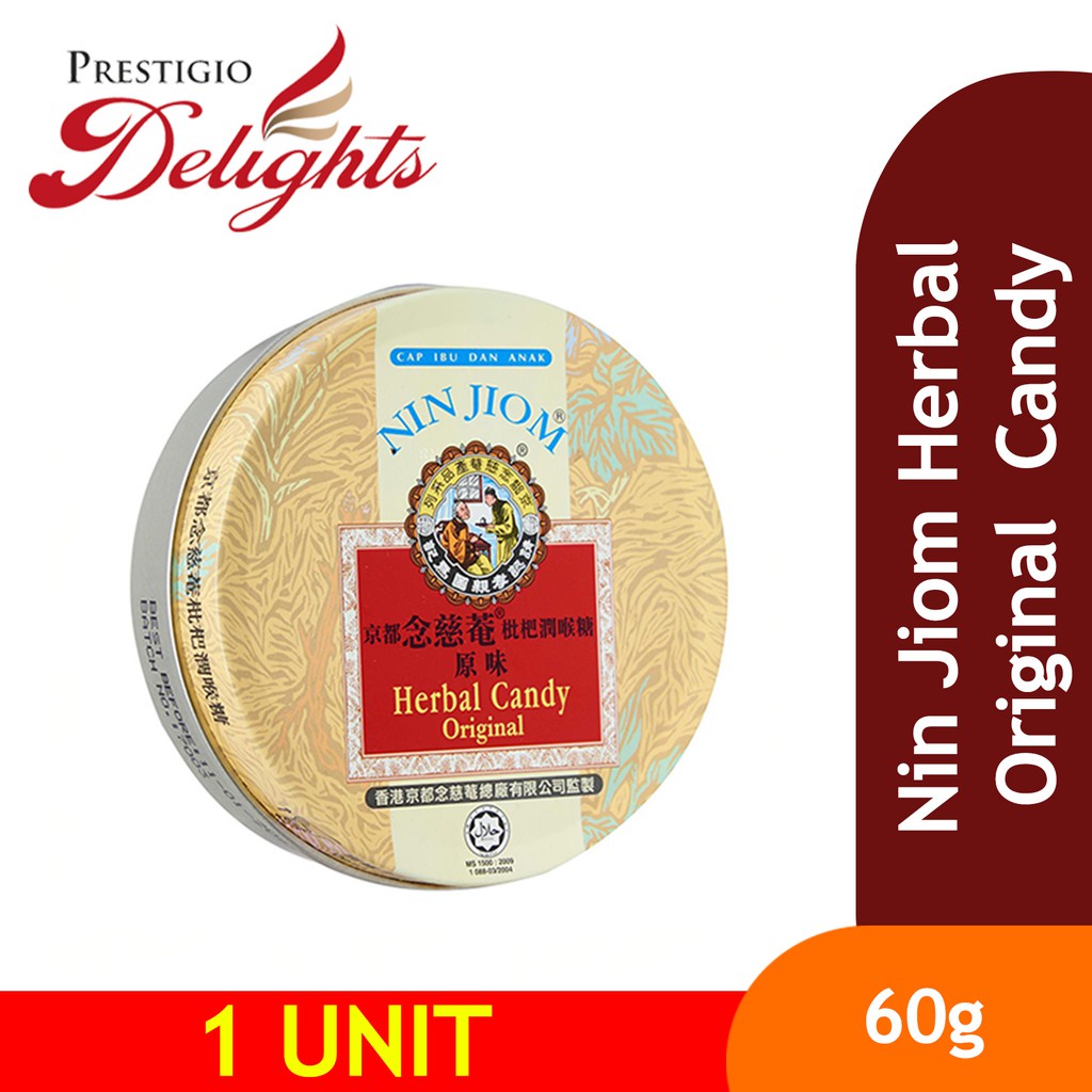Nin Jiom Herbal Original Candy 24Pcs (60g) | Shopee Malaysia