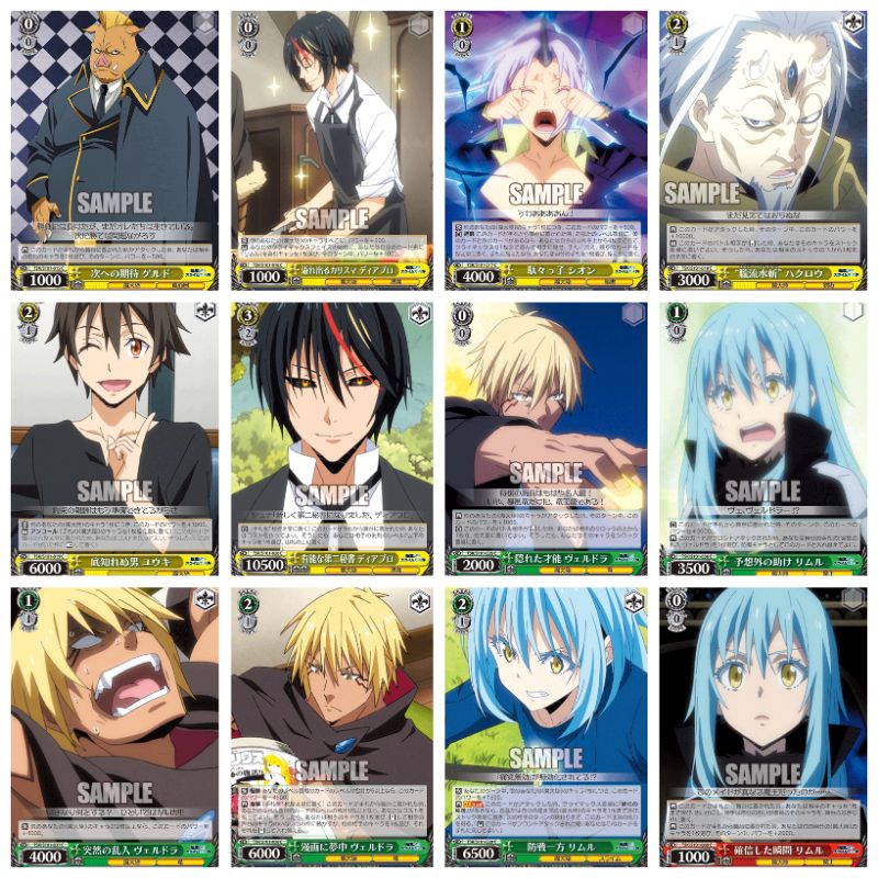 WS Weiss Schwarz! Reincarnated as a Slime! Vol 3! TSK/S101 C | Shopee Malaysia