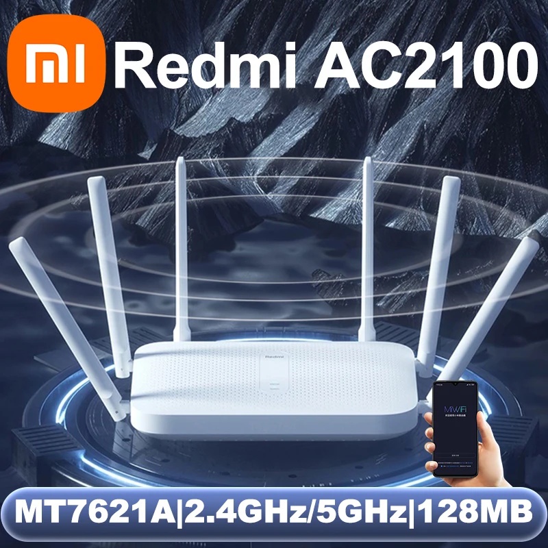 Xiaomi MI Redmi Router AC2100 Dualcore Cpu 5G 2.4G Dual-band Gigabit ...