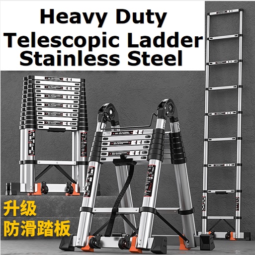 Double Sided Extra Heavy Duty Ladder Multipurpose Telescopic ...