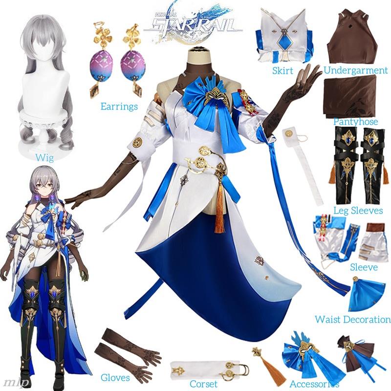 Cos Bronya Rand Cosplay Costume Honkai Star Rail Dress Game Uniform ...