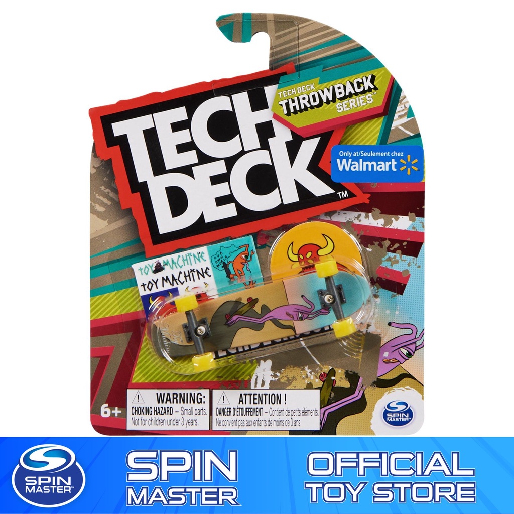 [Original] Tech Deck Single Pack Fingerboard Throwback Series Walmart ...