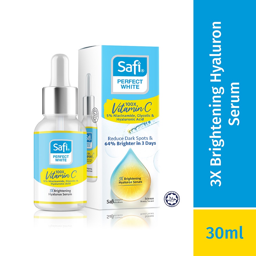 SAFI Perfect White 3X Brightening Hyaluron Serum 30ml | Shopee Malaysia