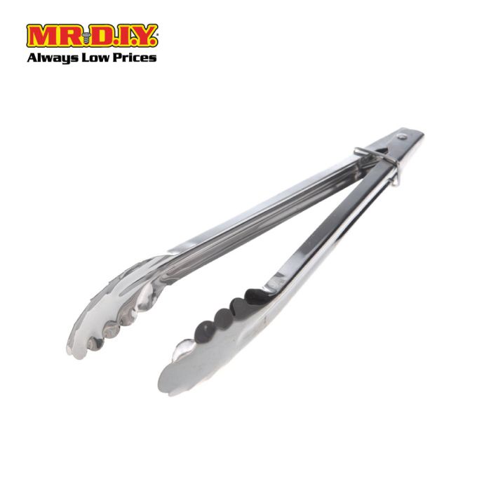 (MR.DIY) Stainless Steel Food Tong | Shopee Malaysia