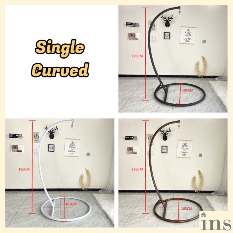 stand besi swing chair | Shopee Malaysia