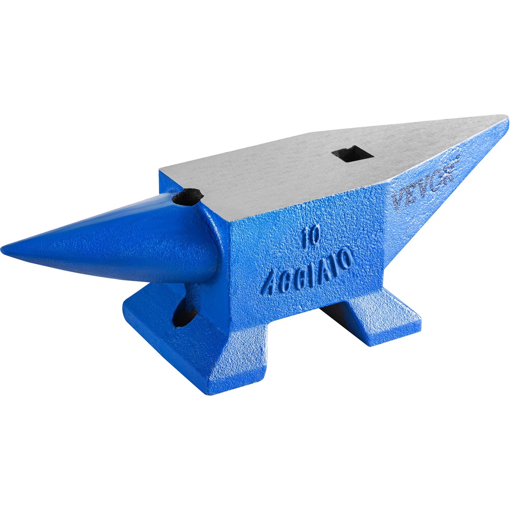 VEVOR Single Round Horn Anvil Cast Steel Block Blacksmith Bench Tool 10 ...