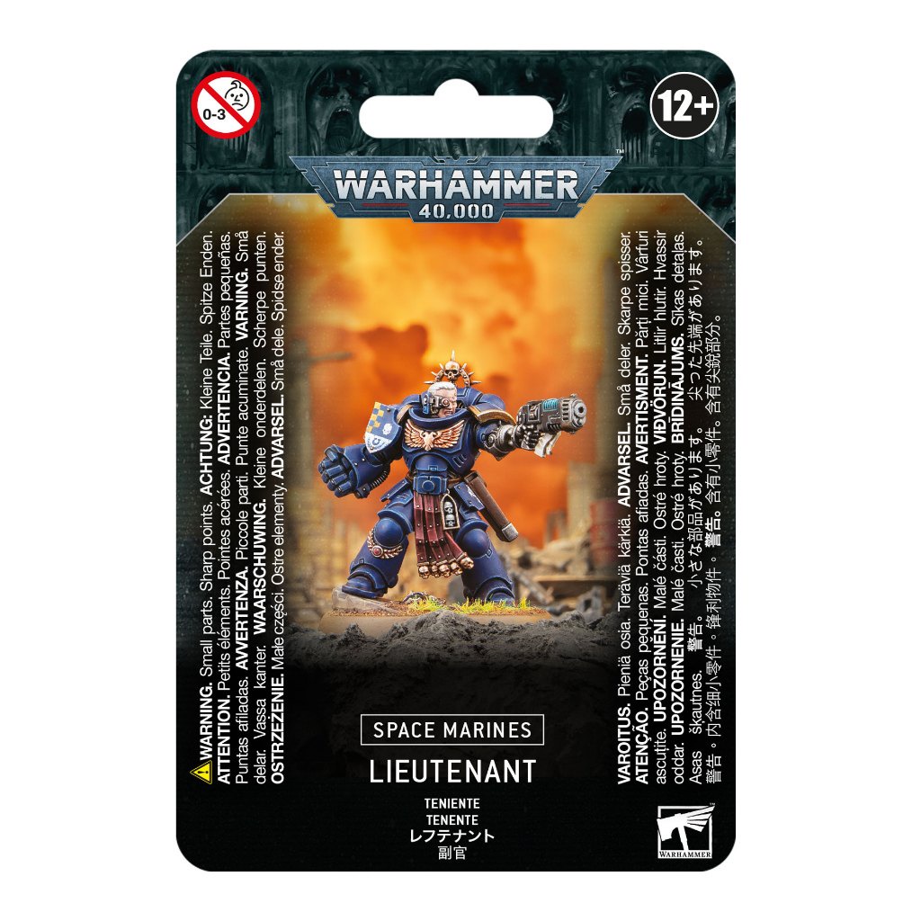 Warhammer 40K Adeptus Astartes Space Marines Lieutenant | Shopee Malaysia