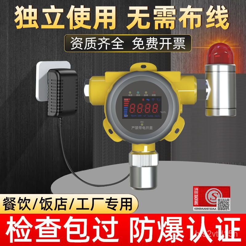 Commercial Liquefied Gas Leak Alarm Catering Restaurant Gas Cylinder ...