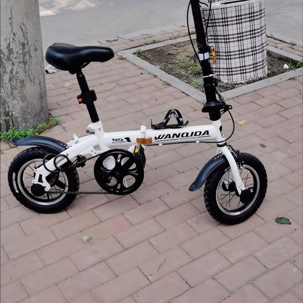 Small foldable bicycle Adult Folding Bike 12 Inch Basikal Lipat Dewasa ...