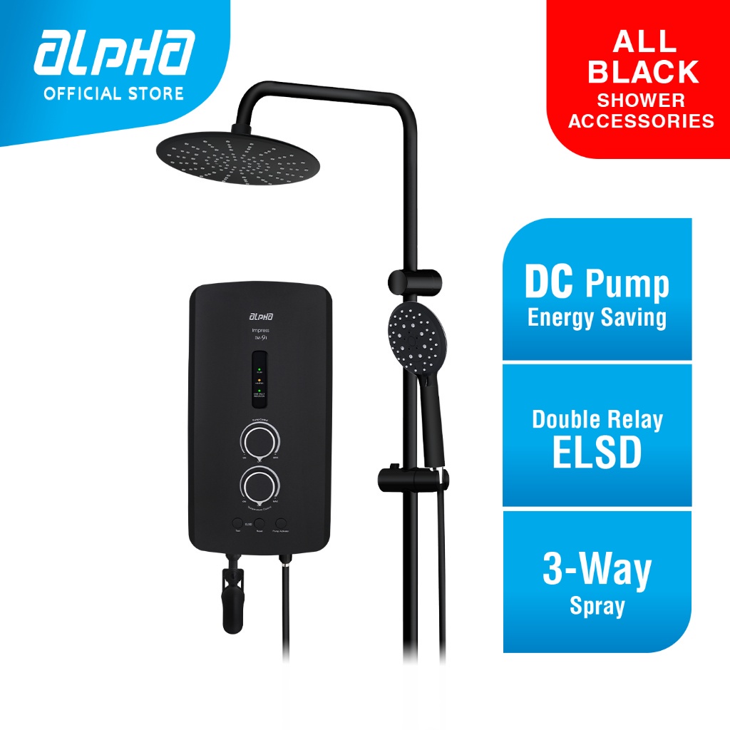 ALPHA - IM9 i Super Power Instant Water Heater (DC Pump) | Shopee Malaysia