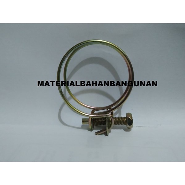 New Listing Double Wire Hose clamp 3 inch Klem Ikatan Selang Kawat ...
