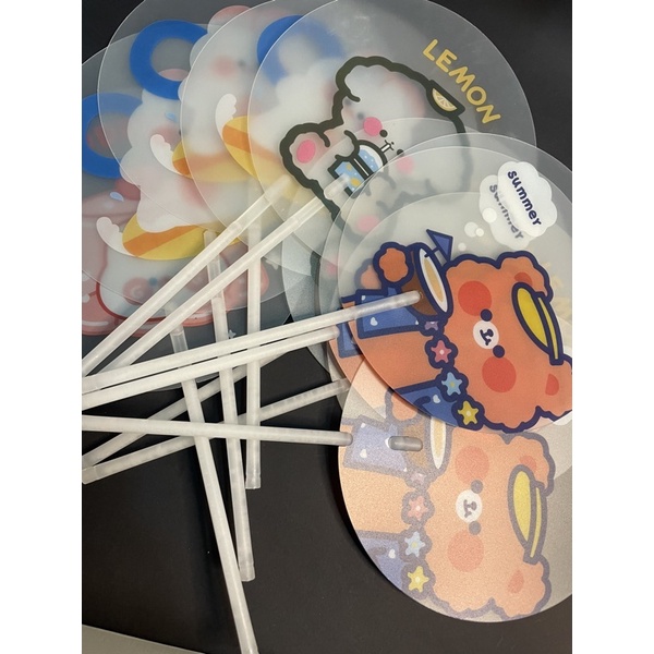Cutie Bear Standard Hand Fan | Shopee Malaysia