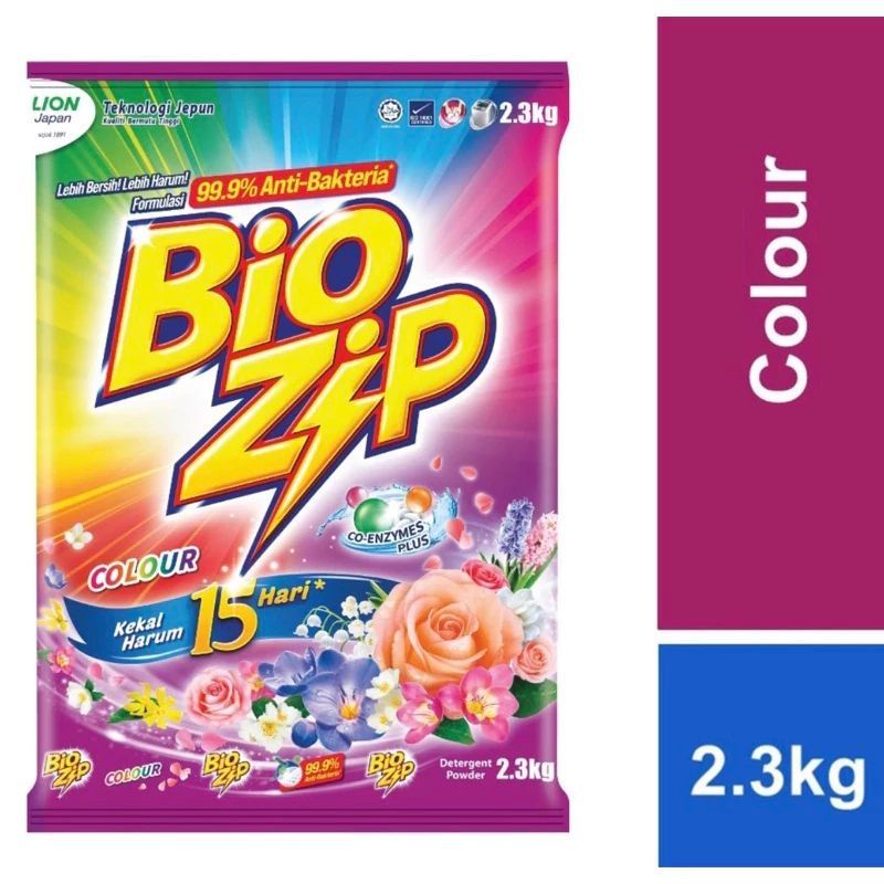 BIO ZIP Sabun Basuh -colour 2.3kg | Shopee Malaysia
