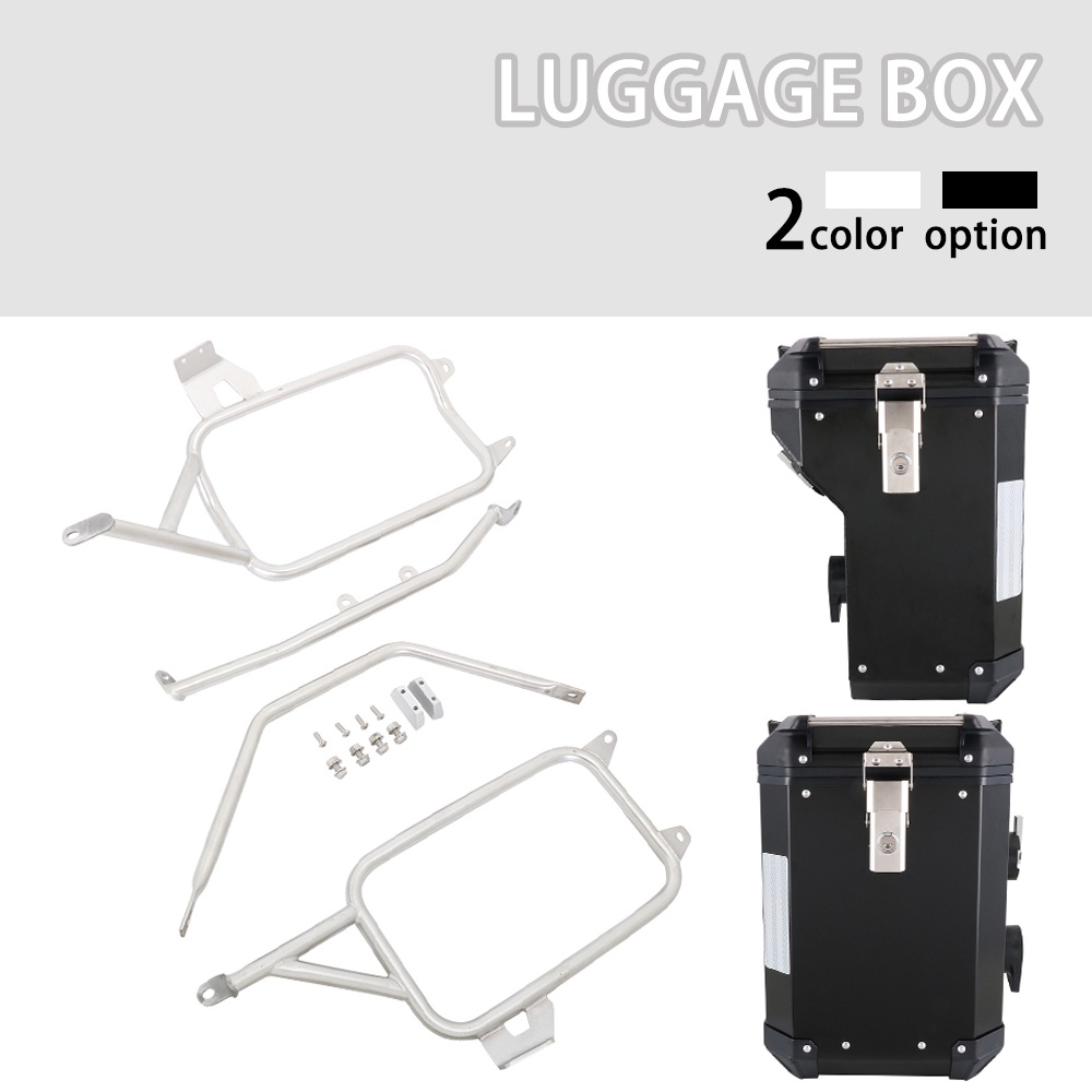 JFG Aluminum Motorcycle Side Box Luggage Box Latch Lock For Honda ...