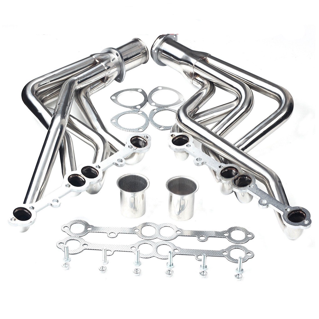 Stainless Steel Exhaust Manifold Header FOR Stainless 1973-1985 Chevy ...
