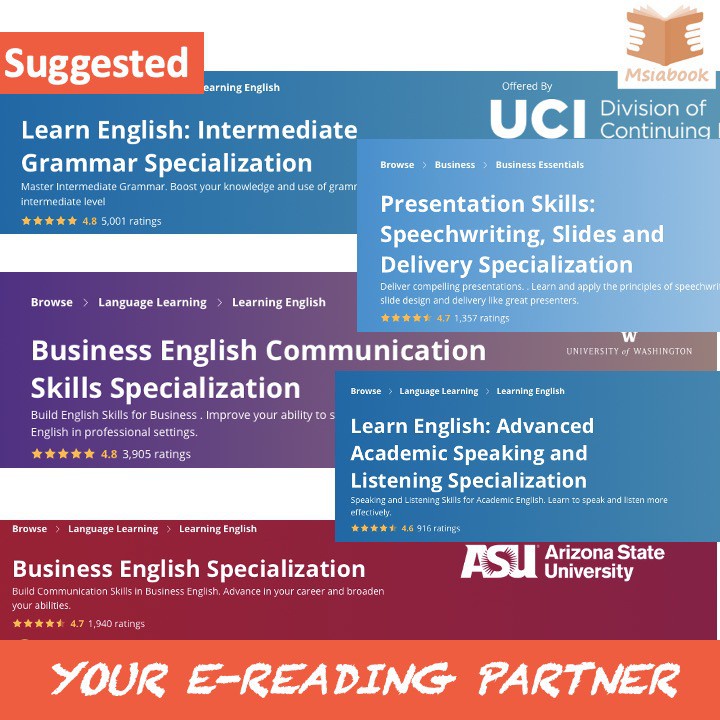 Coursera/Learning: Learn English Online Bundle | Shopee Malaysia
