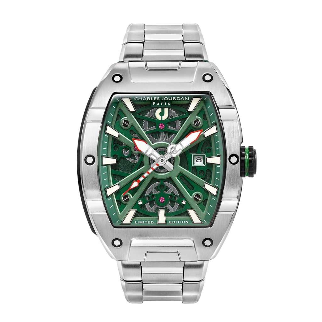 Charles Jourdan Ultra Men Watch Automatic Limited Edition CJ04 | Shopee ...