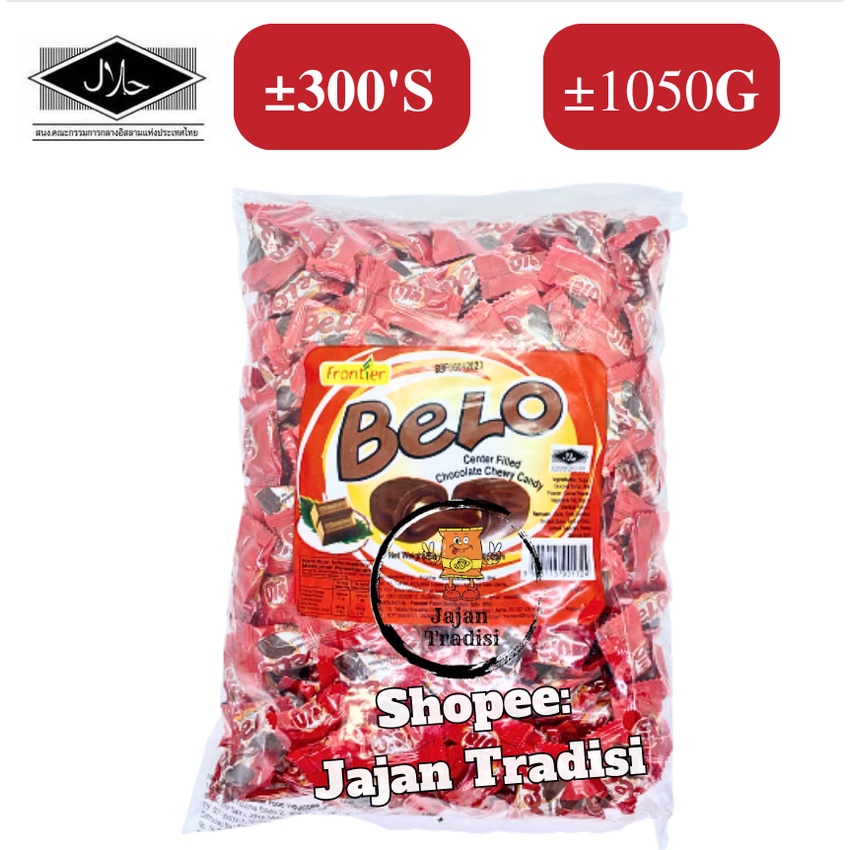 BELO CHOCOLATE FILLED CHEWY CANDY [300PCS] (1050G) | Shopee Malaysia