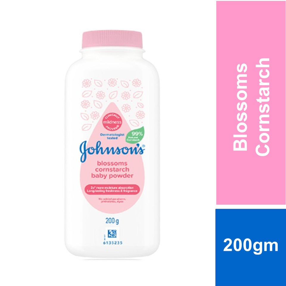 Johnson's Baby Blossoms Cornstarch Powder 200g | Shopee Malaysia