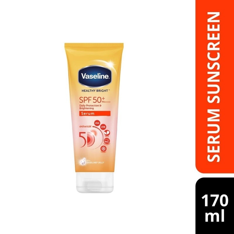 Vaseline Healthy Bright SPF50 Daily Protection & Brightening Serum ...