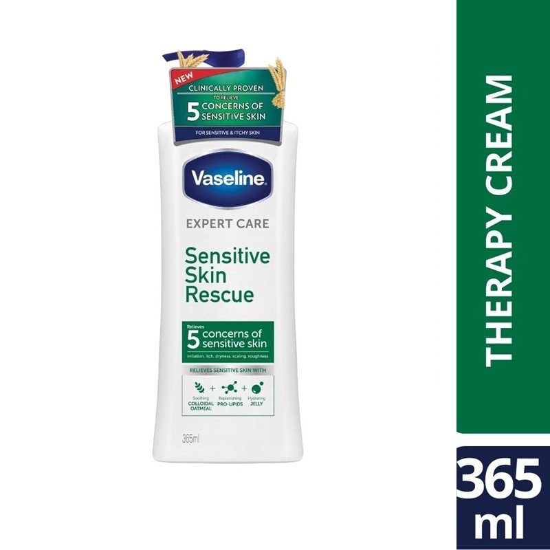 Vaseline Sensitive Skin Rescue (365ml) | Shopee Malaysia