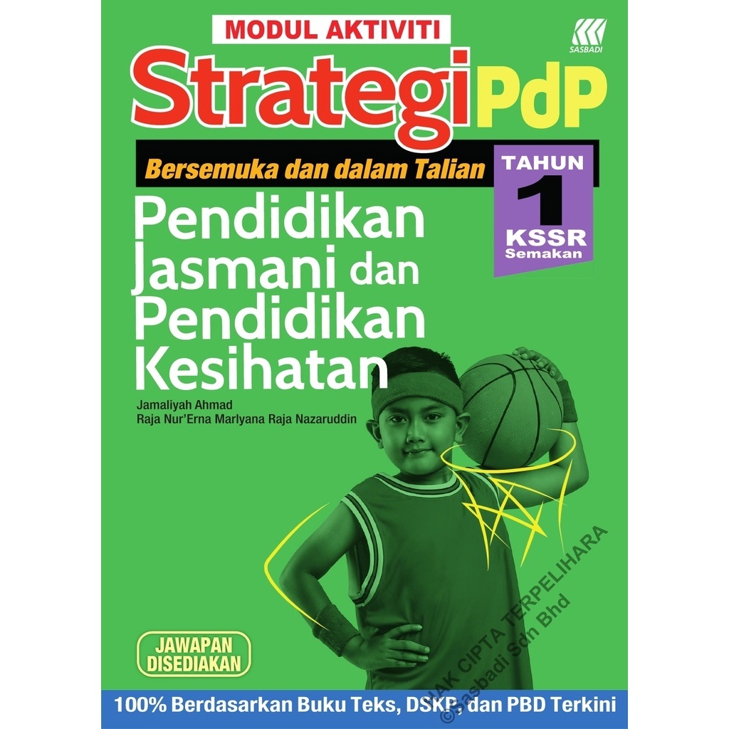 Sasbadi 2024: Modul Aktiviti Strategi PDP: Pendidikan Kesihatan & Jasmani Tahun 1 BK24RPJK1 ...