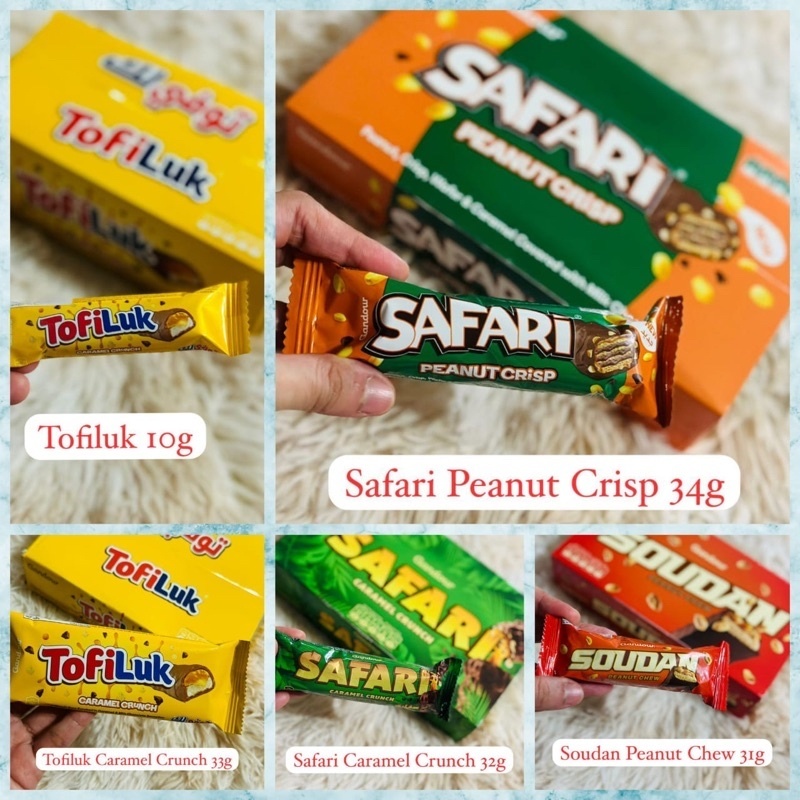 TOFILUK / SAFARI / SOUDAN LOOSE PACK VIRAL CHOCOLATE (Coklat Arab ...