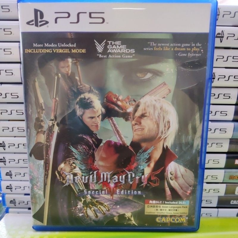 Ps5 used cd devil may cry 5 special edition | Shopee Malaysia