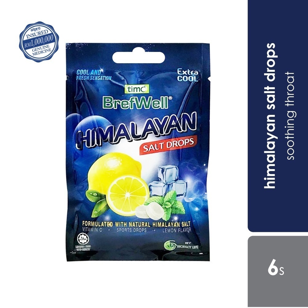 Timo Brefwell Himalayan Salt Drops 6X2.5g | Shopee Malaysia