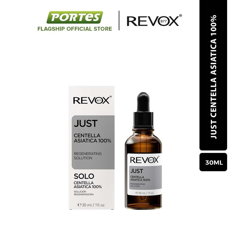 REVOX B77 JUST Centella Asiatica 100% Regenerating Solution Serum (30ml ...