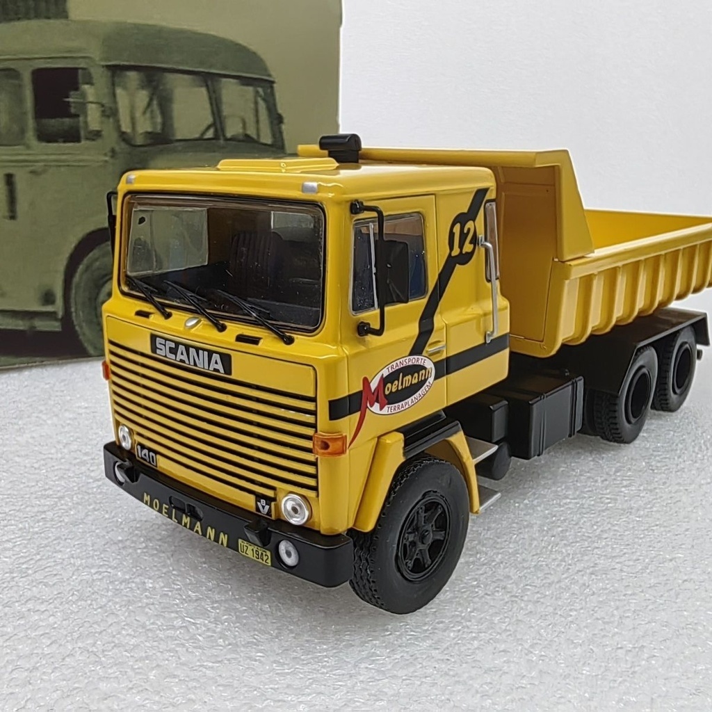 Ixo 1/43 SCANIA LKS 140 SCANIA Dump Truck Model Alloy Truck Truck ...