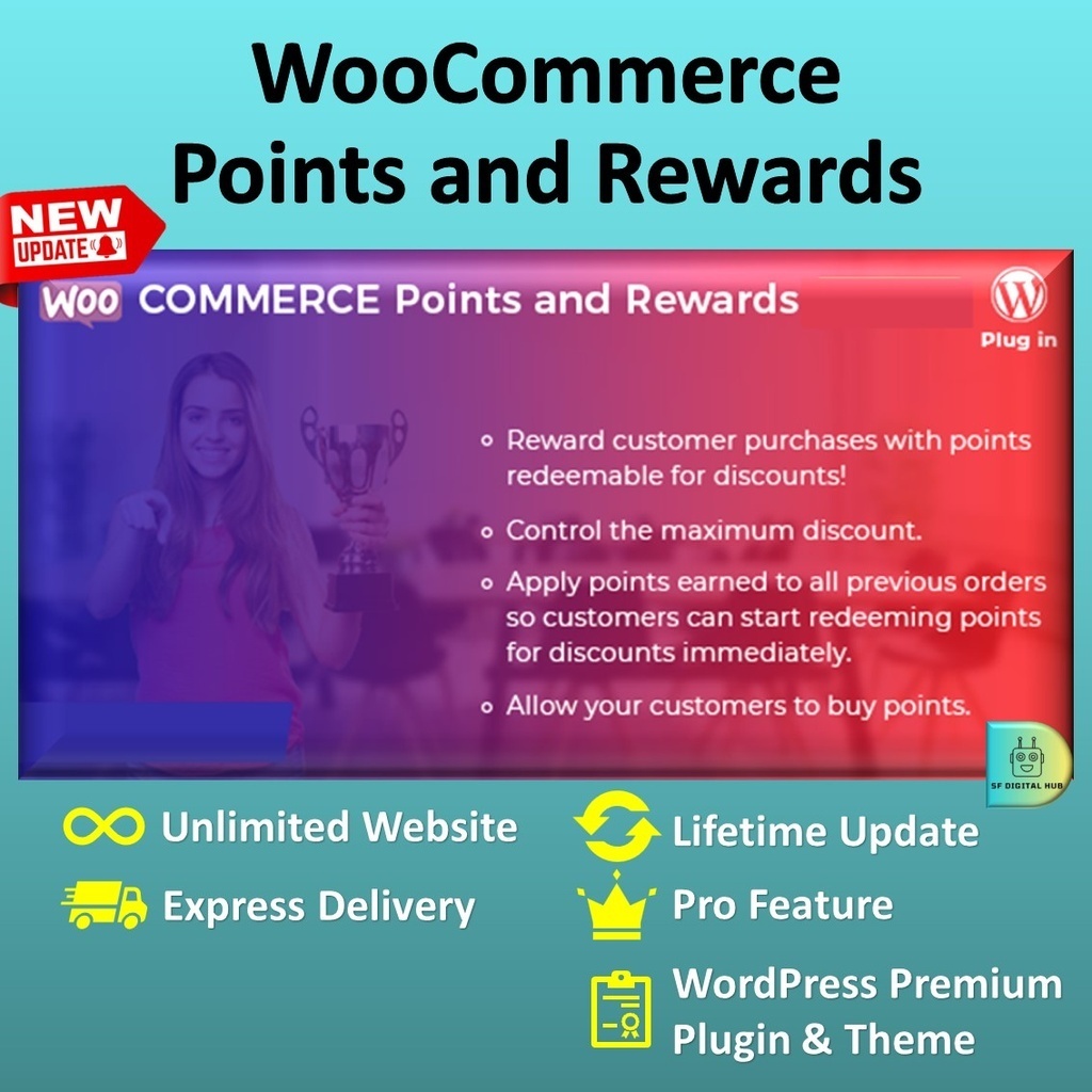 WooCommerce Points and Rewards - WordPress Plugin [Unlimited Website ...