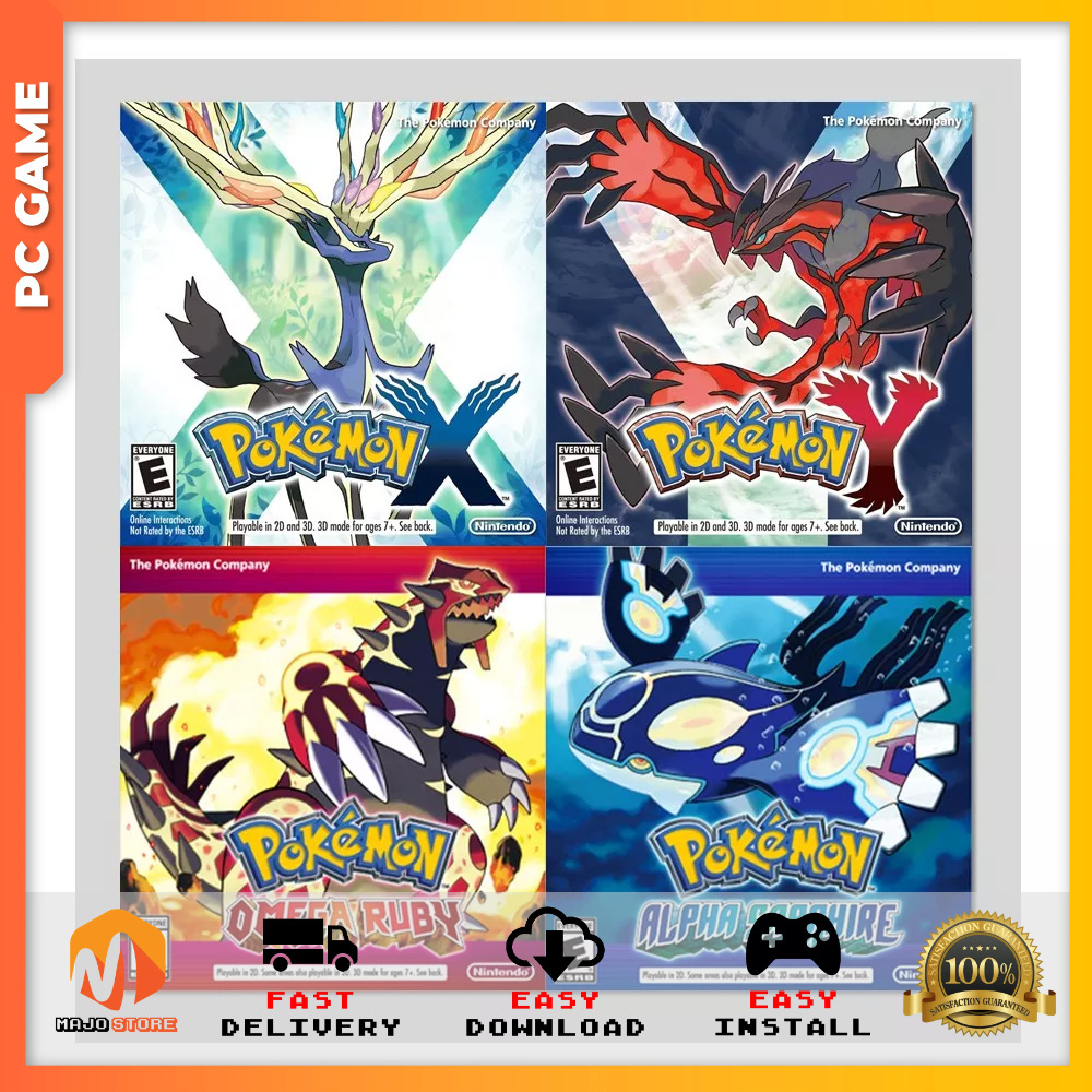 [PC Game] Pokémon Generation 6 PC Digital Download Offline | Shopee ...