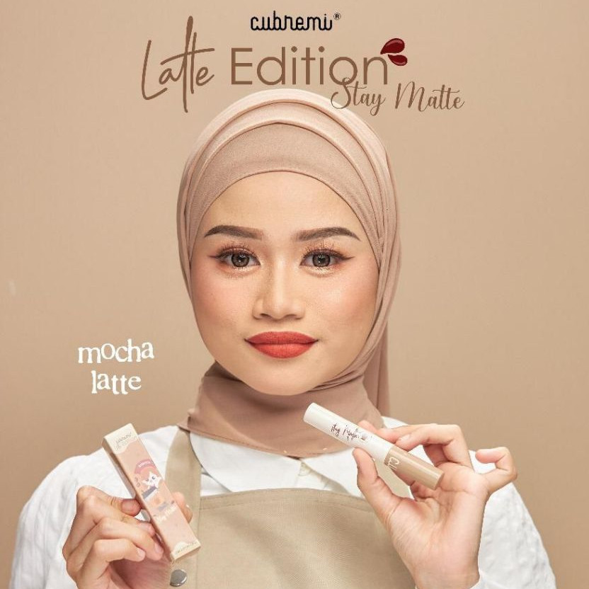 Cubre Mi Latte Edition Stay Matte Cubremi Lipmatte / CUBREMI CUSHION FOUNDATION( RAYA EDISI ...